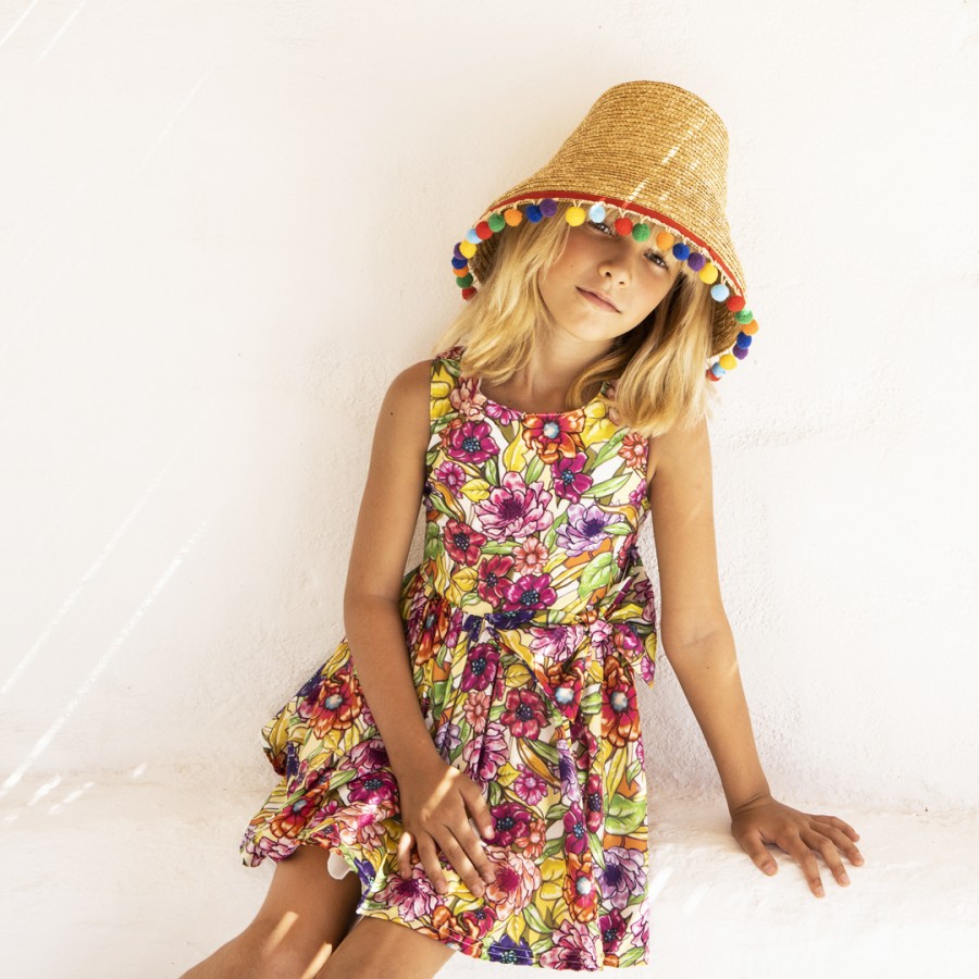Παιδικό φόρεμα για κορίτσια M&B φλοράλ M&B fashion