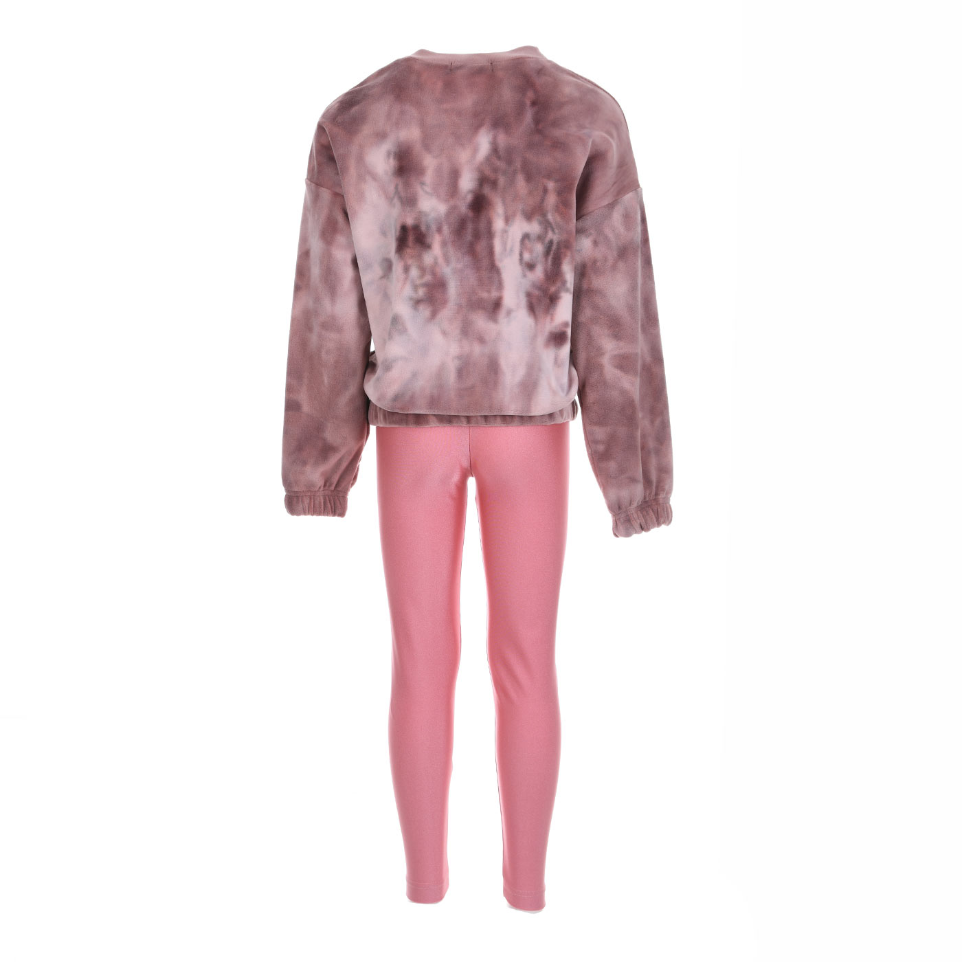 Παιδικό σετ για κορίτσια Cotton Planet βελουτέ tie dye σάπιο μήλο με ...